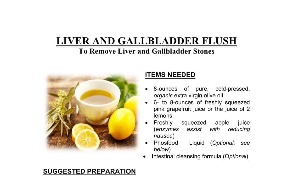 Liver and Gallbladder Flush - Handcrafted Botanical Formulas