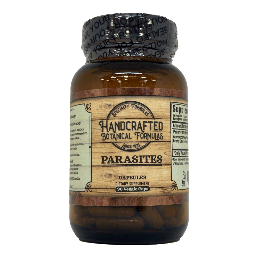 Parasites (90ct Capsules) - HBF - Handcrafted Botanical Formulas
