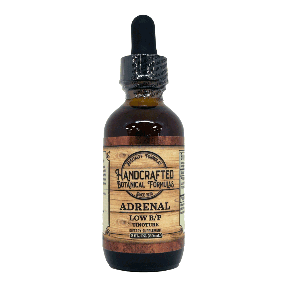 Adrenals – Low B/P (2oz Tincture) - HBF - Handcrafted Botanical Formulas