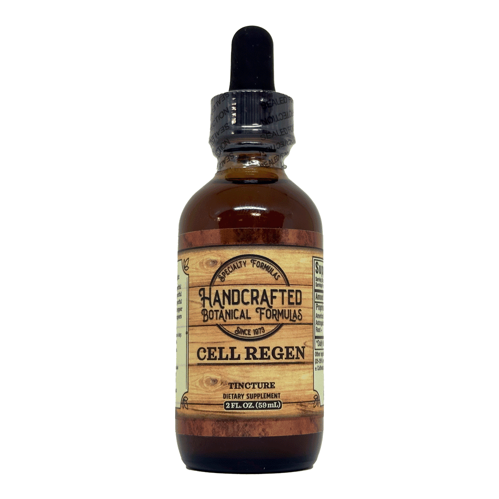 Cell Regen (2oz Tincture) - HBF - Handcrafted Botanical Formulas