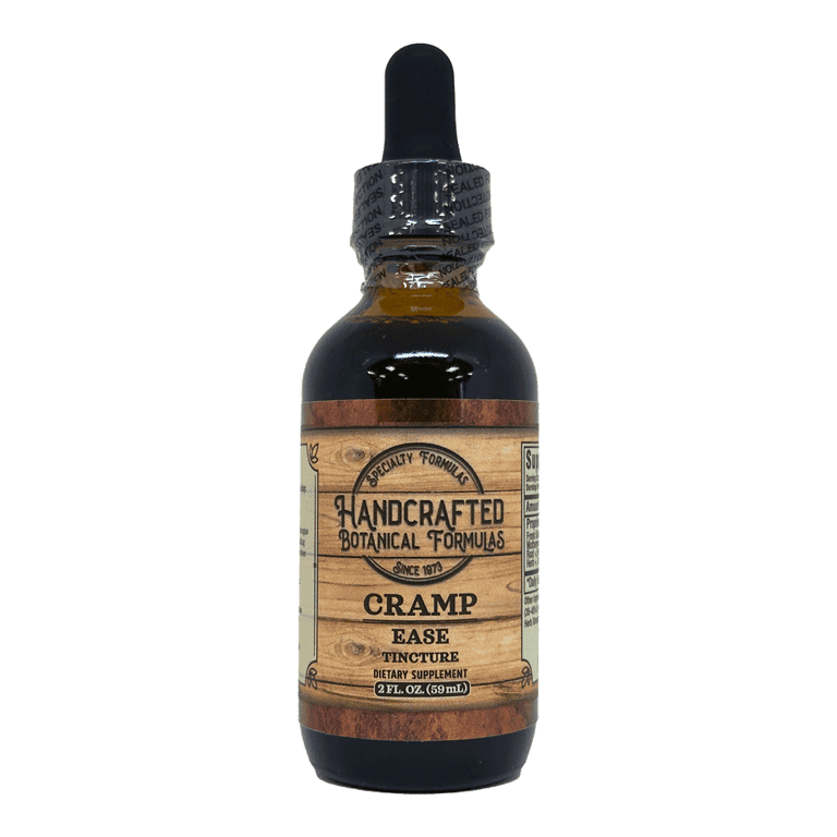 Cramp - Ease (2oz Tincture) - HBF - Handcrafted Botanical Formulas