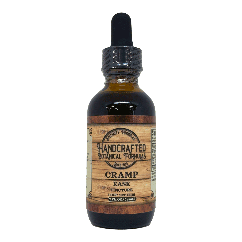 Cramp - Ease (2oz Tincture) - HBF - Handcrafted Botanical Formulas