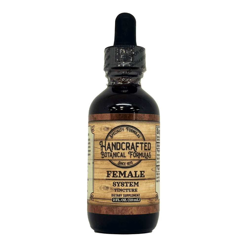Female - System (2oz Tincture) - HBF - Handcrafted Botanical Formulas