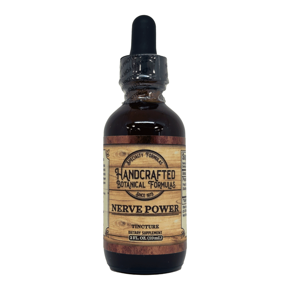 Nerve Power (2oz Tincture) - HBF - Handcrafted Botanical Formulas