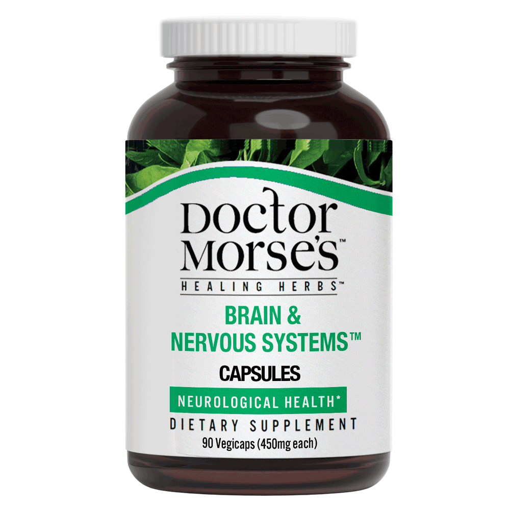 Brain & Nervous Systems (90 Capsules) - DRM - Handcrafted Botanical ...