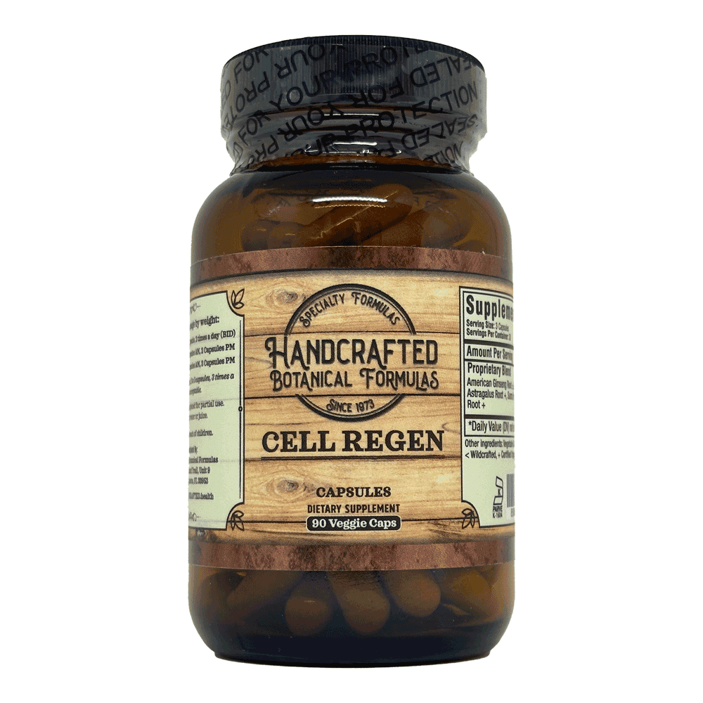 Cell Regen (90ct Capsules) - HBF - Handcrafted Botanical Formulas
