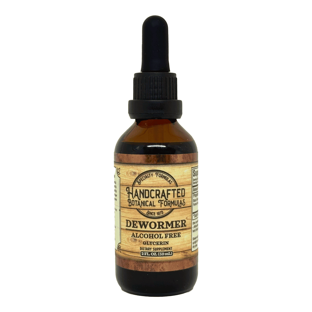 Dewormer - Alcohol Free (2oz Glycerin) - HBF - Handcrafted Botanical ...