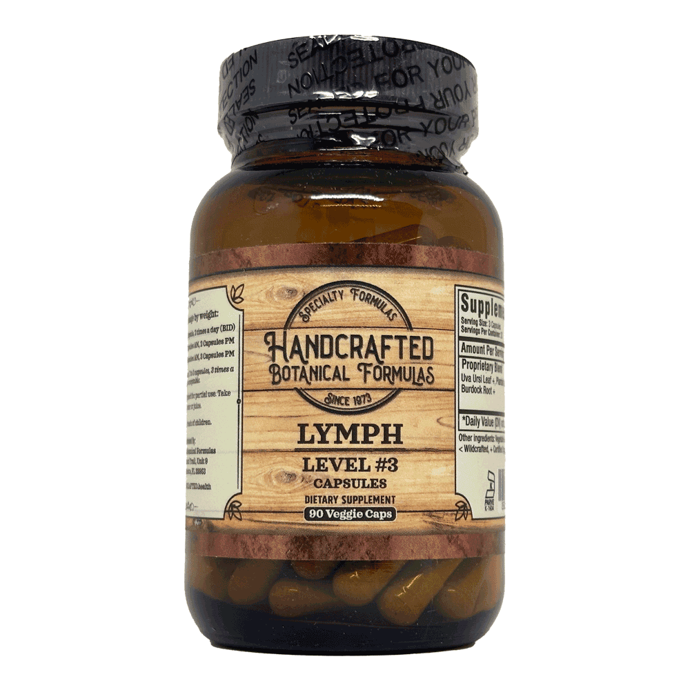 Lymph - Level #3 (90ct Capsules) - HBF - Handcrafted Botanical Formulas