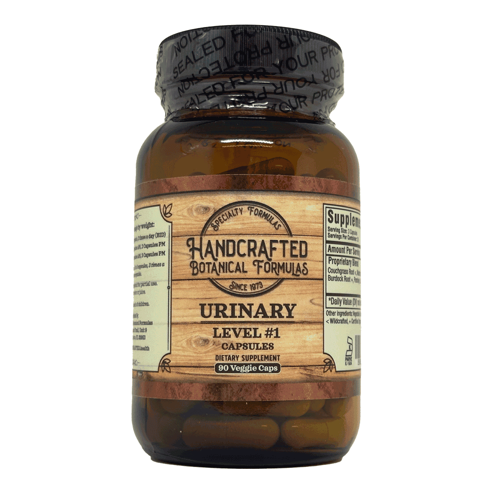 Urinary - Level #1 (90ct Capsules) - HBF - Handcrafted Botanical Formulas