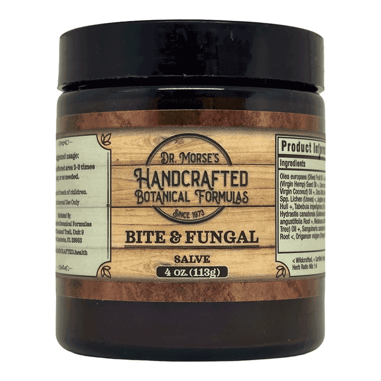 Bite & Fungal (4oz Salve) - HBF - Handcrafted Botanical Formulas