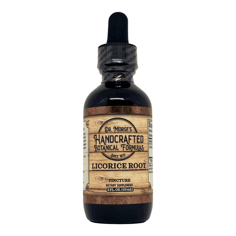 Licorice Root (2oz Tincture) - HBF - Handcrafted Botanical Formulas